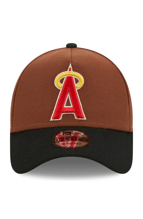 New Era California Angels Harvest A-frame 9forty Adjustable Hat