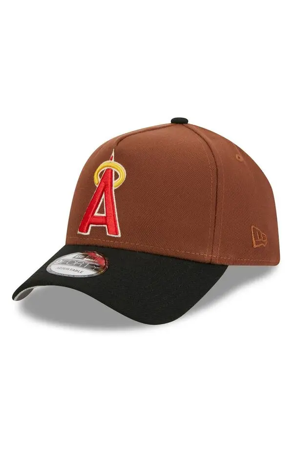 New Era California Angels Harvest A-frame 9forty Adjustable Hat