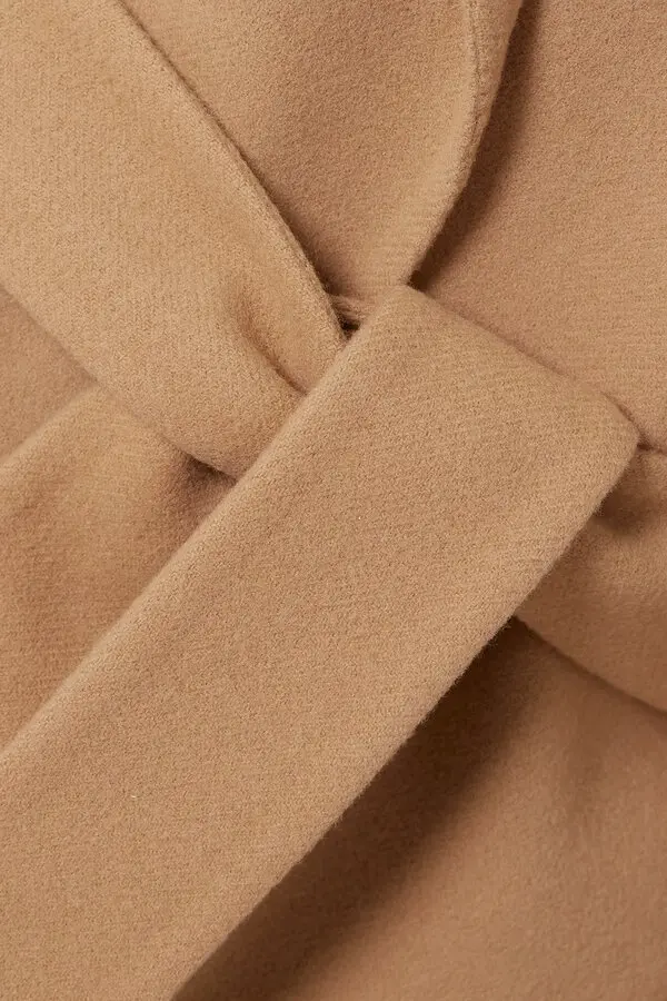 Chloé Belted Wool And Cashmere-blend Jacket