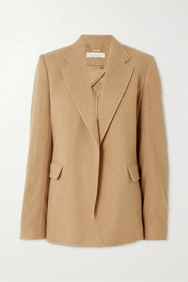 Chloé Cashmere And Wool-blend Blazer