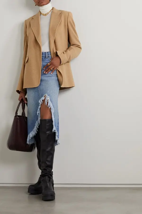 Chloé Cashmere And Wool-blend Blazer