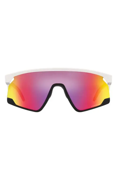 Oakley Bxtr Prizm™ Wrap Shield Sunglasses - White