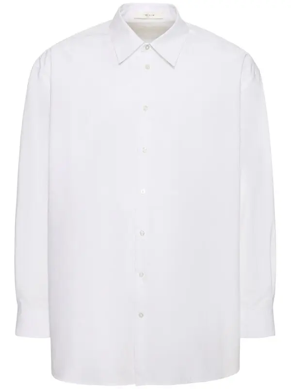 THE ROW Lukre Cotton Poplin Shirt