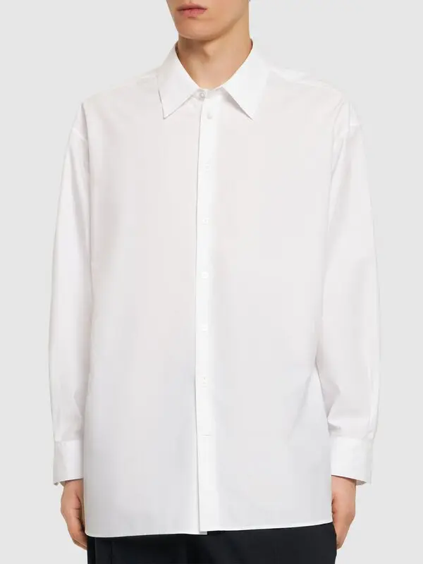 THE ROW Lukre Cotton Poplin Shirt