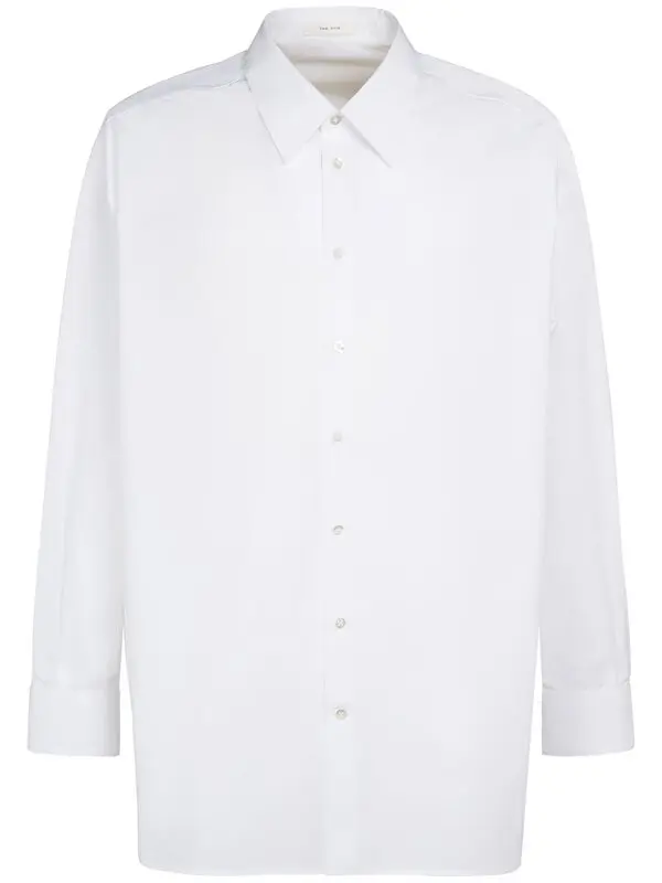 THE ROW Lukre Cotton Poplin Shirt