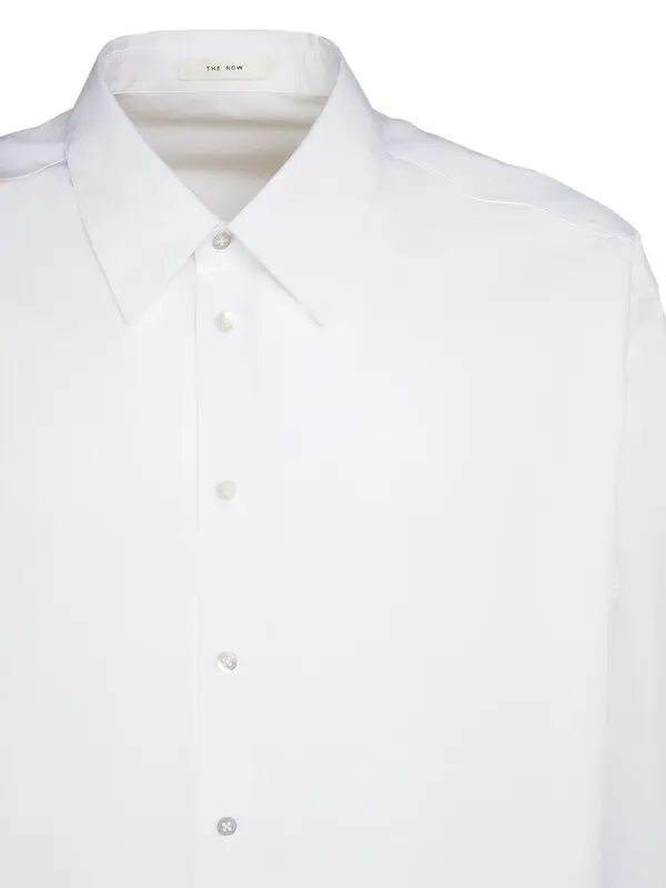 THE ROW Lukre Cotton Poplin Shirt