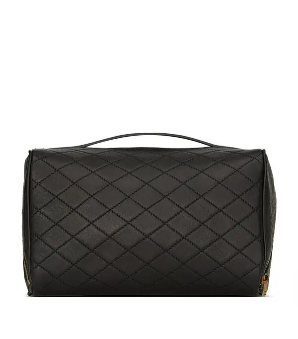 Saint Laurent Gaby Quilted Vanity Case