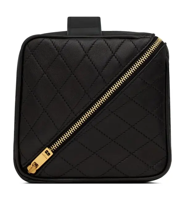 Saint Laurent Gaby Quilted Vanity Case