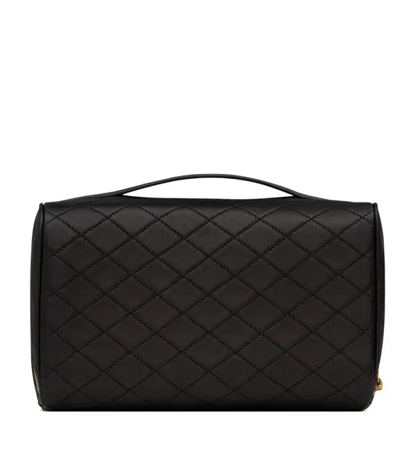 Saint Laurent Gaby Quilted Vanity Case