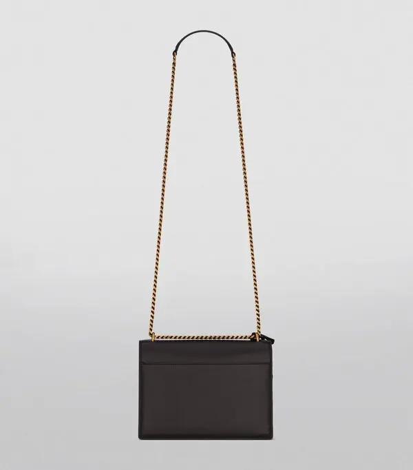 Saint Laurent Small Sunset Shoulder Bag - Brown