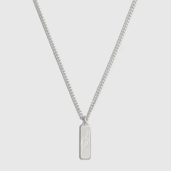 Gucci Diagonal Interlocking G Necklace - One-color