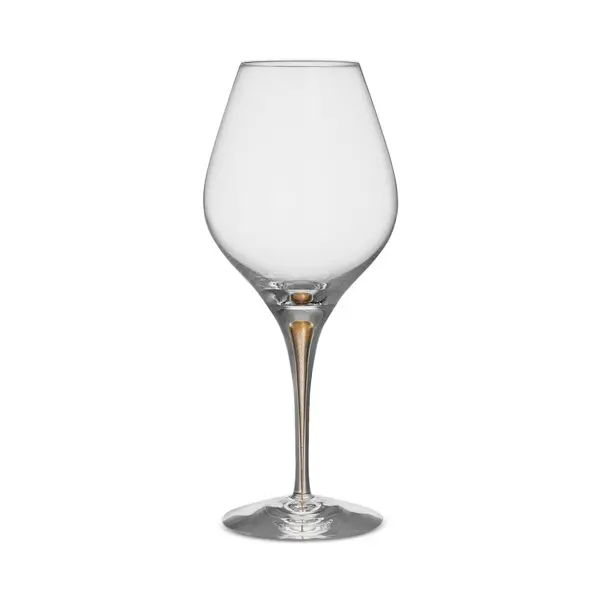 ORREFORS Intermezzo Aroma Gold Wine Glass, Set Of 2 Exclusive