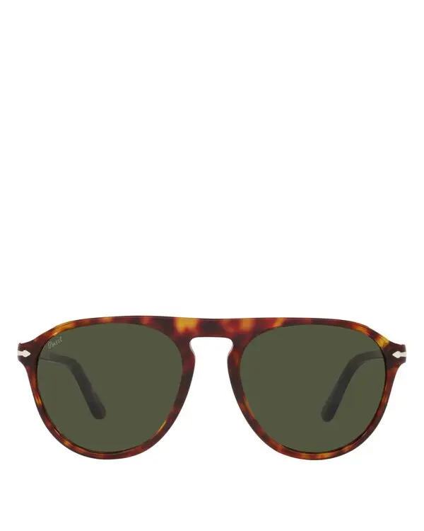 Persol 55mm Pilot Sunglasses