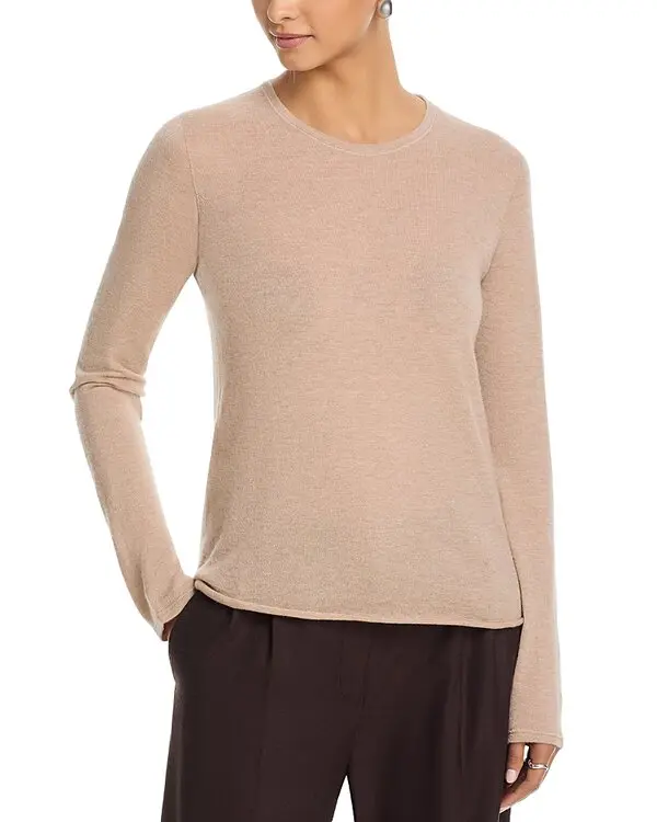 Majestic Filatures Cashmere Crewneck Top - Cord Chine