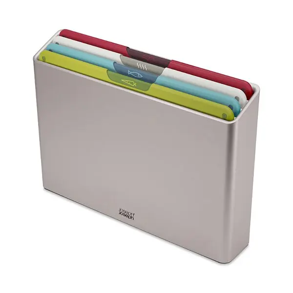 JOSEPH JOSEPH Folio Icon 4 Pc Cutting Board Set - Gray