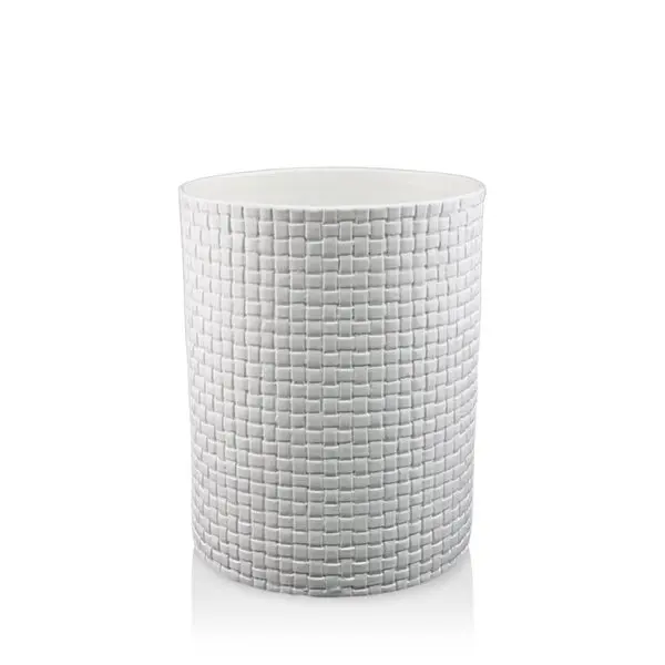 SV CASA Mandarin Wastebasket - White