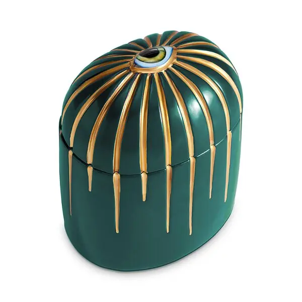 L'Objet Lito Candle - Green/gold