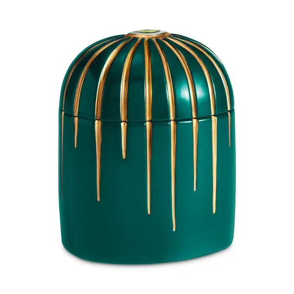 L'Objet Lito Candle - Green/gold