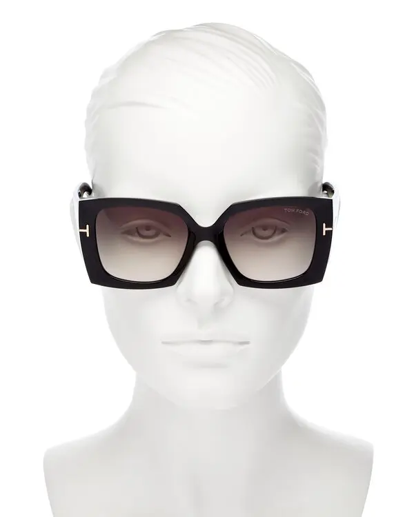 TOM FORD Jacquetta 54mm Square Sunglasses