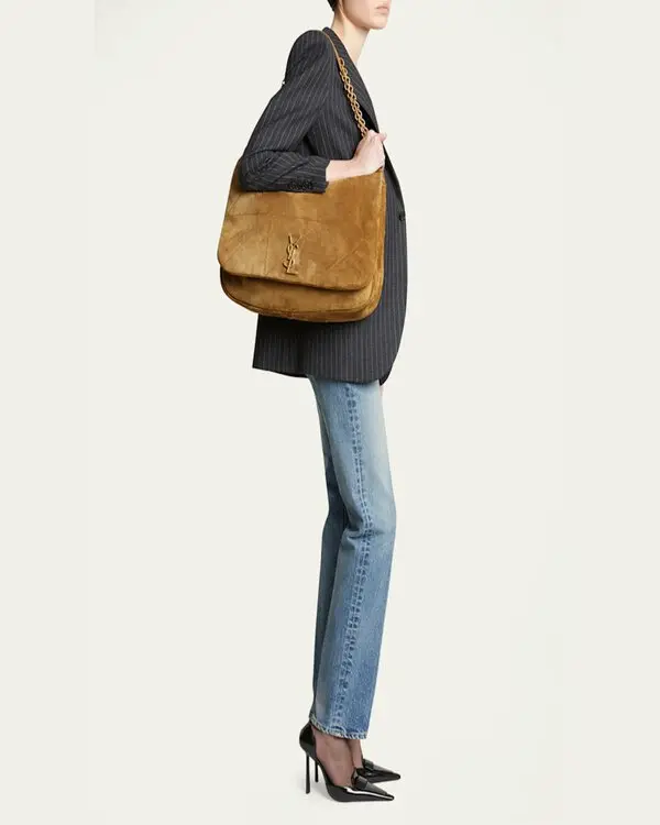 Saint Laurent Jamie 4.3 Maxi Shoulder Bag - Golden Leaf
