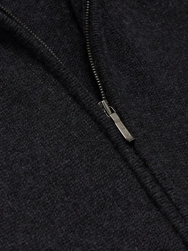 Loro Piana Cashmere Zip-up Sweater