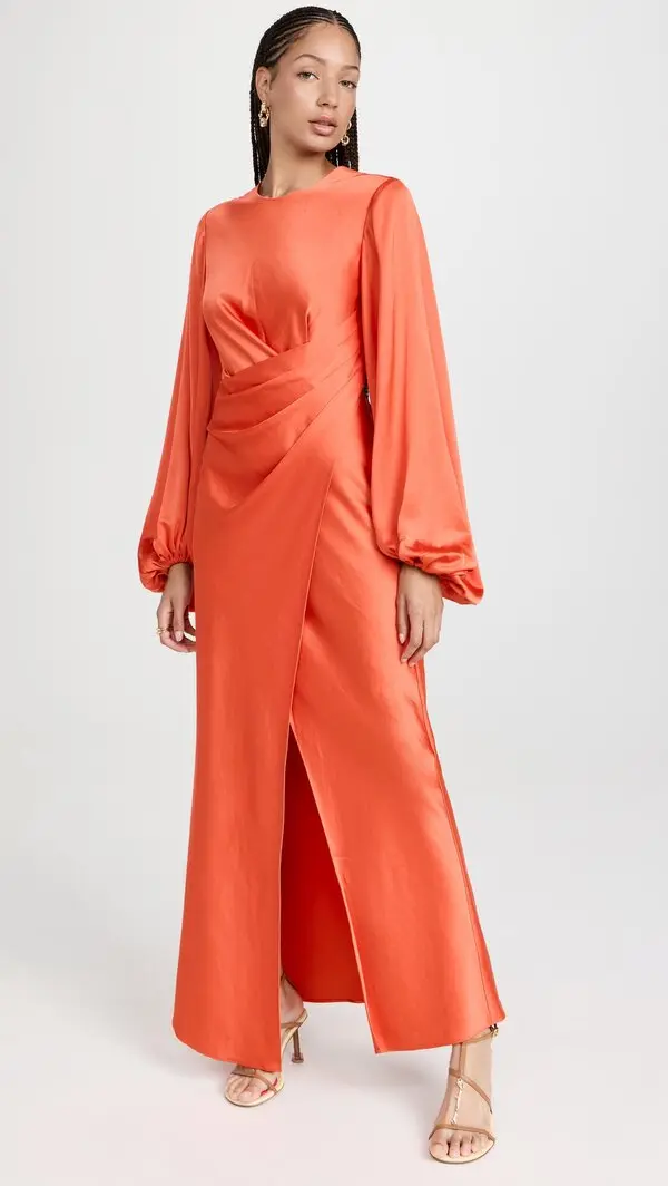 open lace back dress Cortana