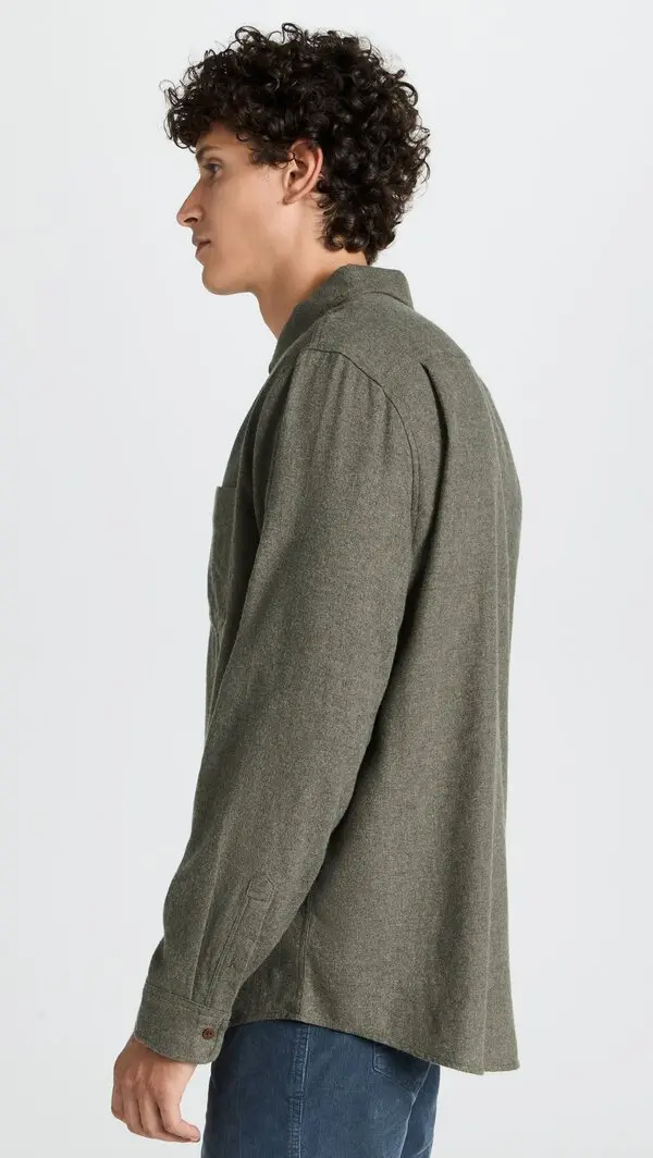 Rails Runson Button Down Shirt - Hunter Green