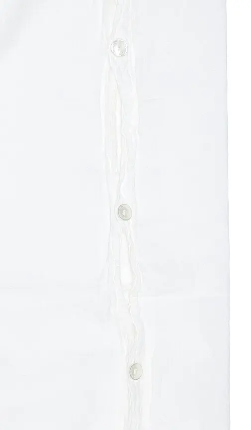 HAWKINS NEW YORK Simple Linen Queen Duvet Cover