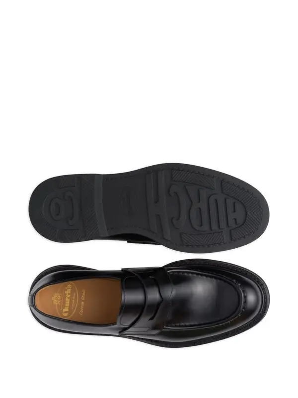 Church's Seam-detail Leather Loafers