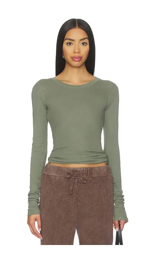 Lamade Long Sleeve Thermal Tee - Olive
