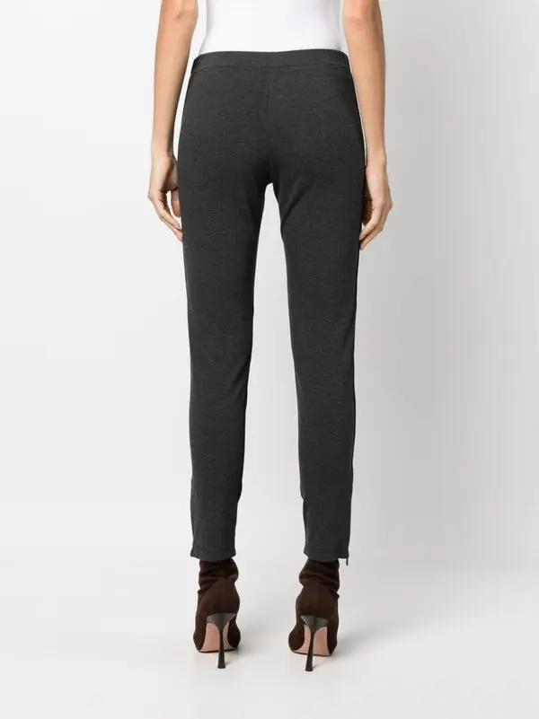 P.a.r.o.s.h Slim-fit Suede Trousers