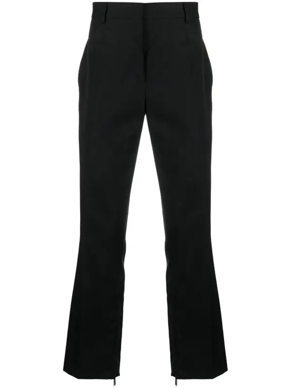 Off-White Straight-leg Wool Trousers