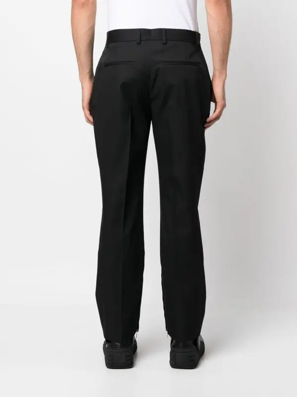 Off-White Straight-leg Wool Trousers