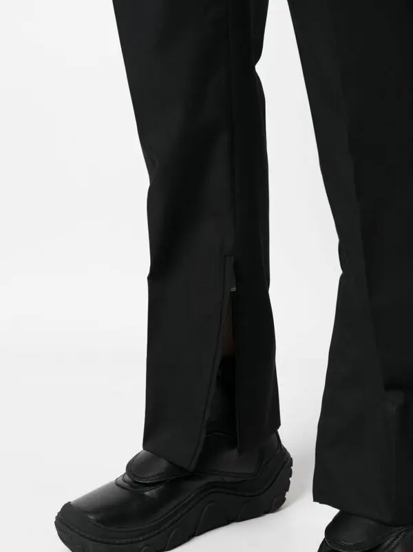 Off-White Straight-leg Wool Trousers