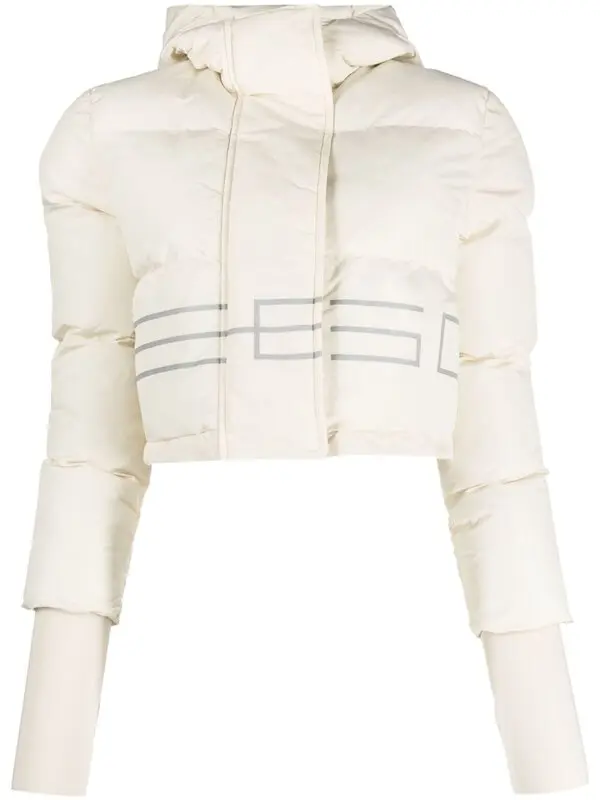 Gcds Logo-print Padded Bomber Jacket