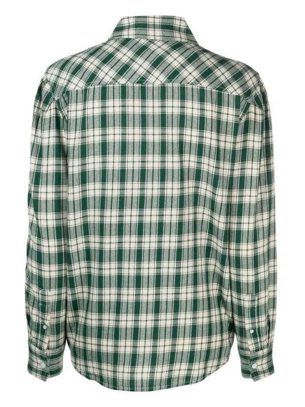 Woolrich Checked Cotton Flannel Shirt