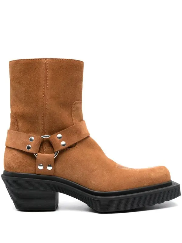 VTMNTS 70mm Suede Ankle Boots