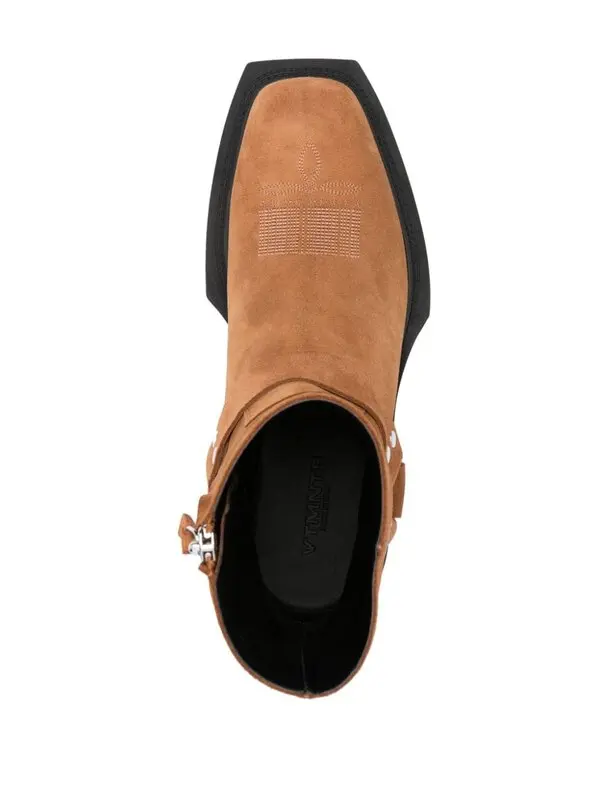 VTMNTS 70mm Suede Ankle Boots
