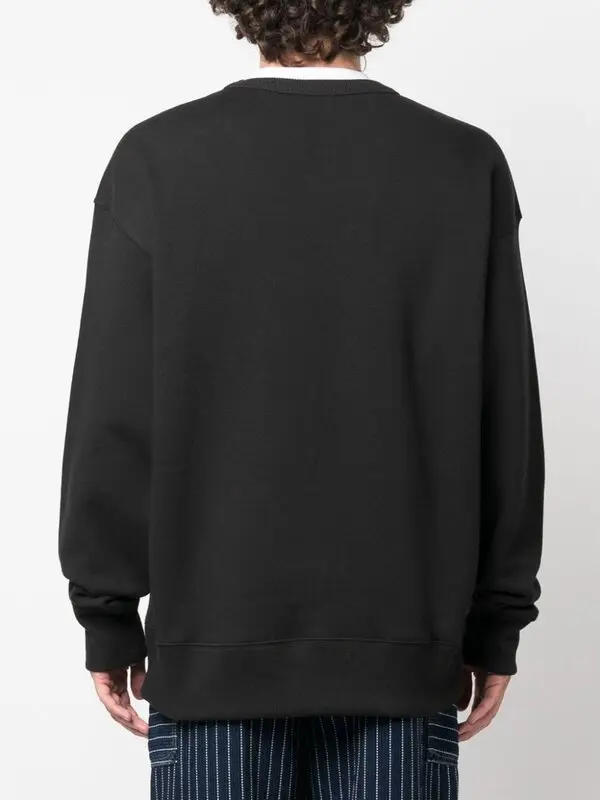 Kenzo Logo Print Cotton Sweatshirt