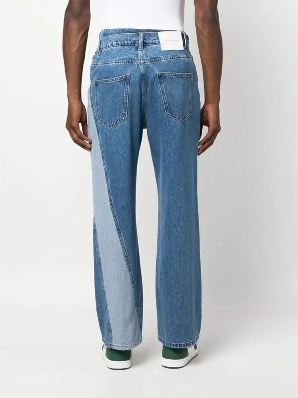 FENG CHEN WANG Deconstructed Denim Jeans