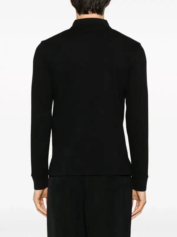 Saint Laurent Logo-embroidered Polo Shirt