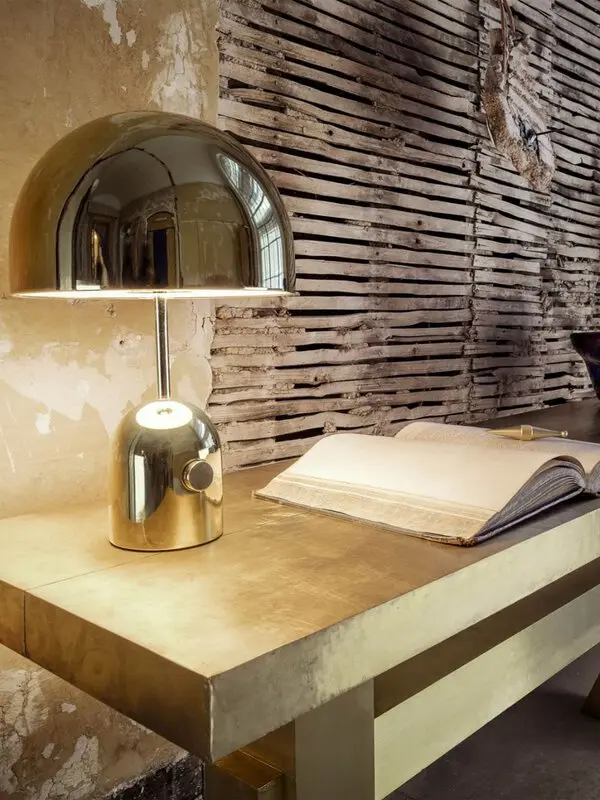 TOM DIXON Bell Portable Table Lamp - Gold