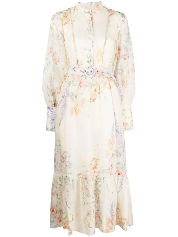 WE ARE KINDRED Primrose Belted Midi Dress