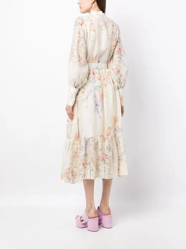 WE ARE KINDRED Primrose Belted Midi Dress