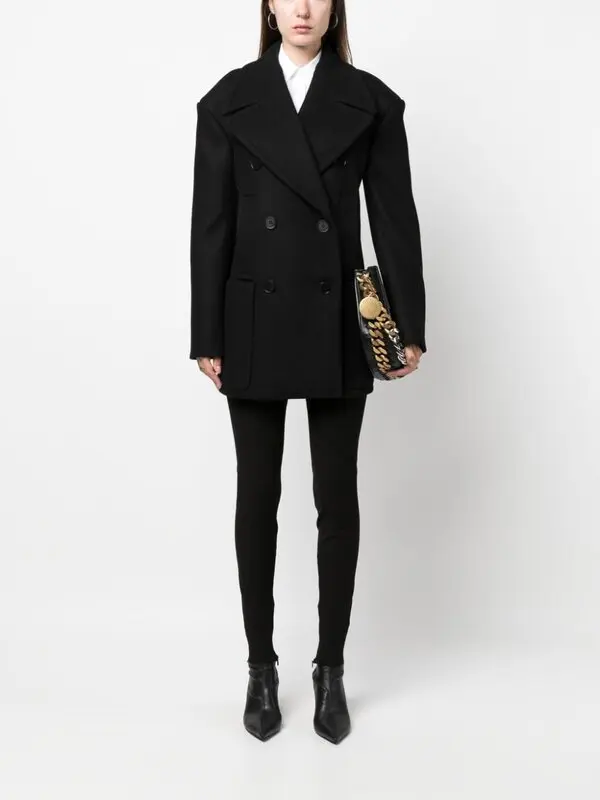 Stella McCartney Wool Double-breasted Coat