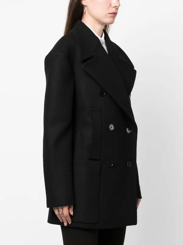 Stella McCartney Wool Double-breasted Coat