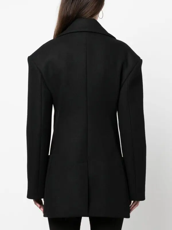 Stella McCartney Wool Double-breasted Coat