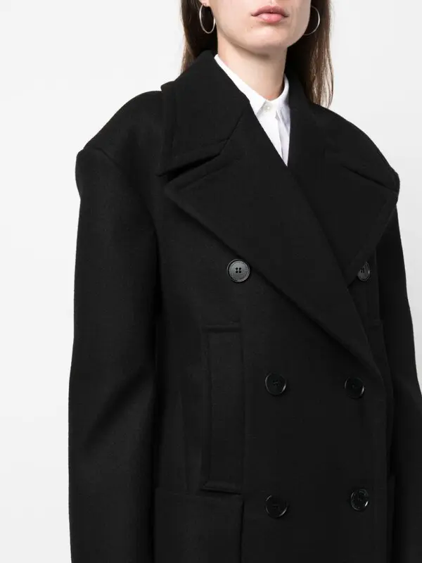 Stella McCartney Wool Double-breasted Coat