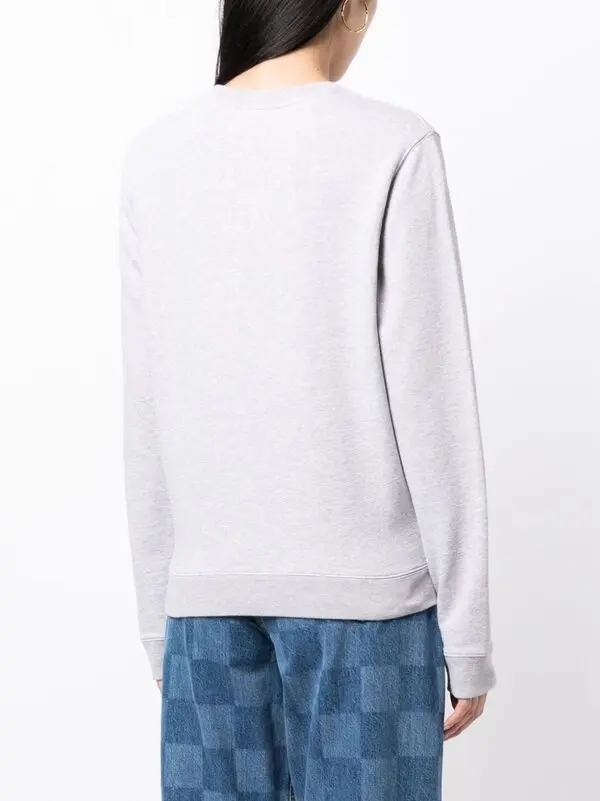 Maison Kitsuné Fox-print Cotton Sweatshirt