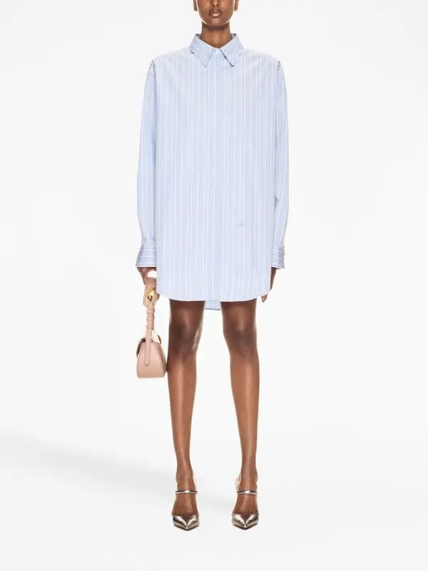 Off-White Pinstriped Poplin Shirt
